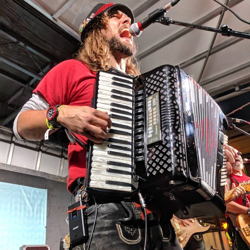 Jake Kouwe - Accordion player for The Chardon Polka Band